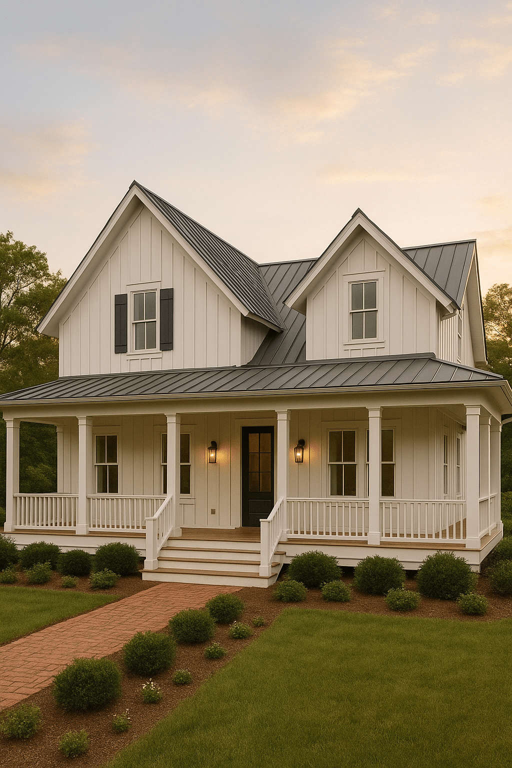 25 Ide Desain Rumah American Style Anti Ketinggalan Jaman