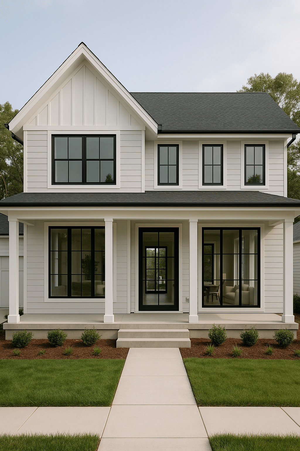 25 Ide Desain Rumah American Style Anti Ketinggalan Jaman